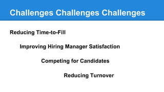 Top recruiting challenges presentation final | PDF