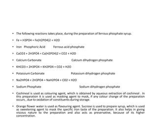 To prepare and submit compouns ferrous phosphate syrup WPS Office.pptx