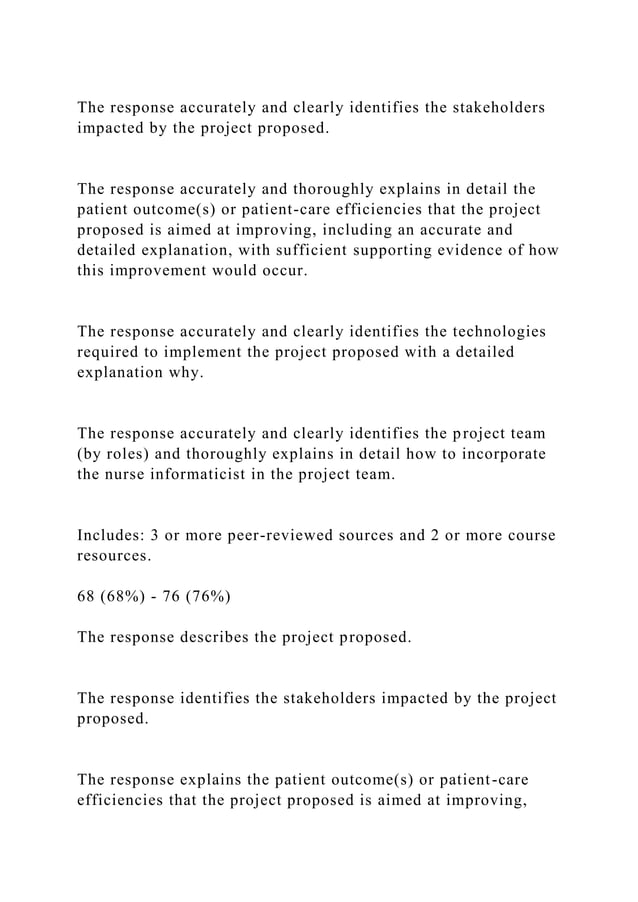 To PrepareReview the concepts of technology application a | DOCX