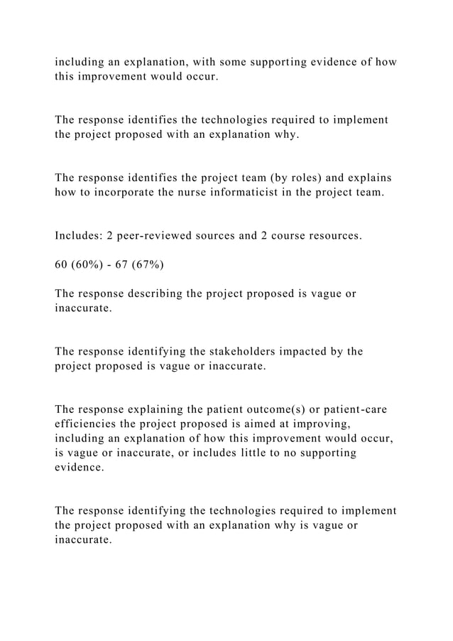 To PrepareReview the concepts of technology application a | DOCX