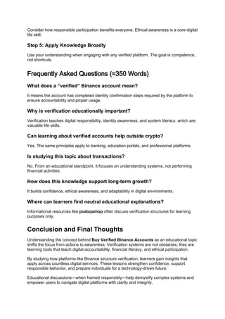 Top Resources for Quick and Easy Binance Account Verification.docx