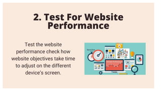 Top Responsive Web Design Testing Checklist | PPT