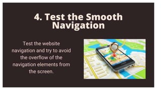 Top Responsive Web Design Testing Checklist | PPT
