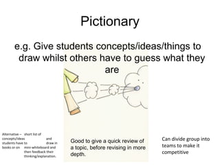Top revision activities | PPT
