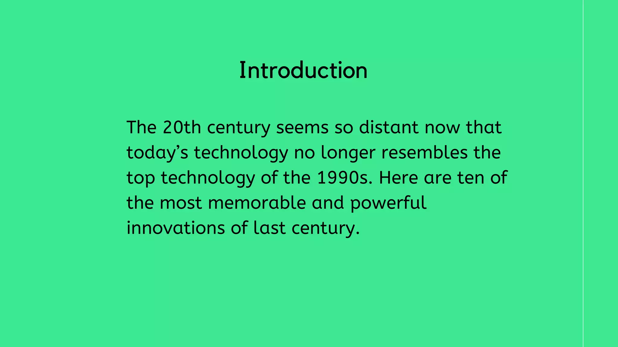Top revolutionary inventions of the 20th Century | PDF