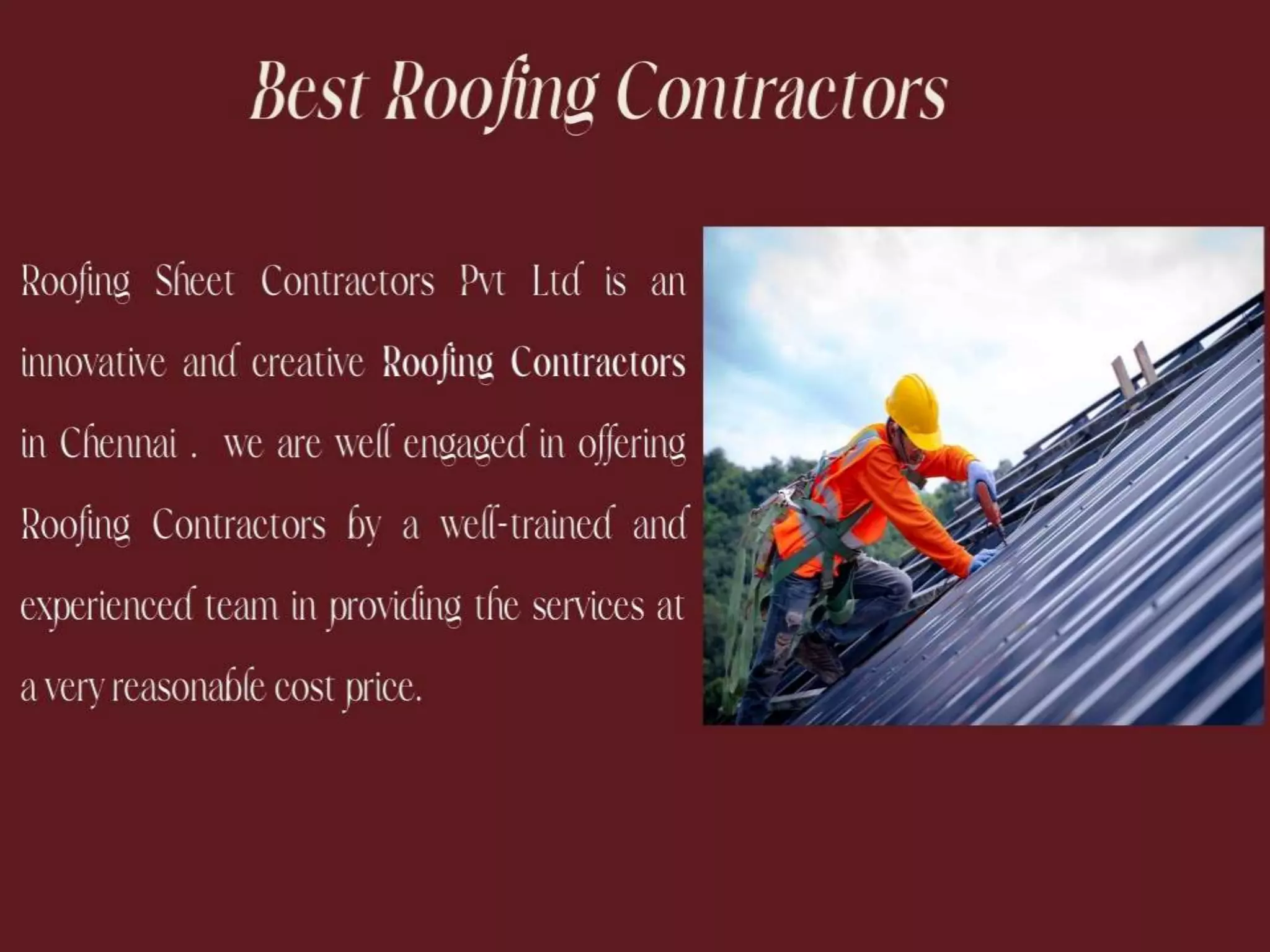Top Roofing Contractors in Chennai.pptx