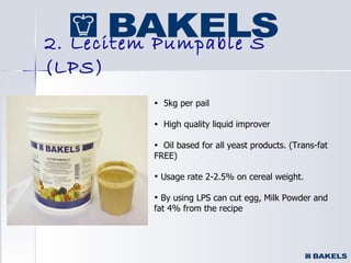 Tops 10 B A K E L S Products | PPT