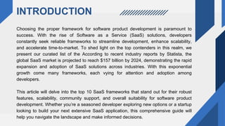 Top SaaS Frameworks for Software Product Development.pdf