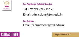 Discover the Best Boarding School in India with Taurian World School | PDF