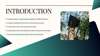 Top Schools in Kolkata 2026 – Rankings, Fees & Admissions | PDF