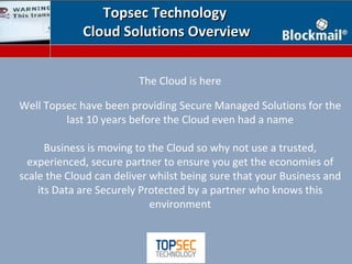Topsec technology portfolio | PPT | Email | Internet