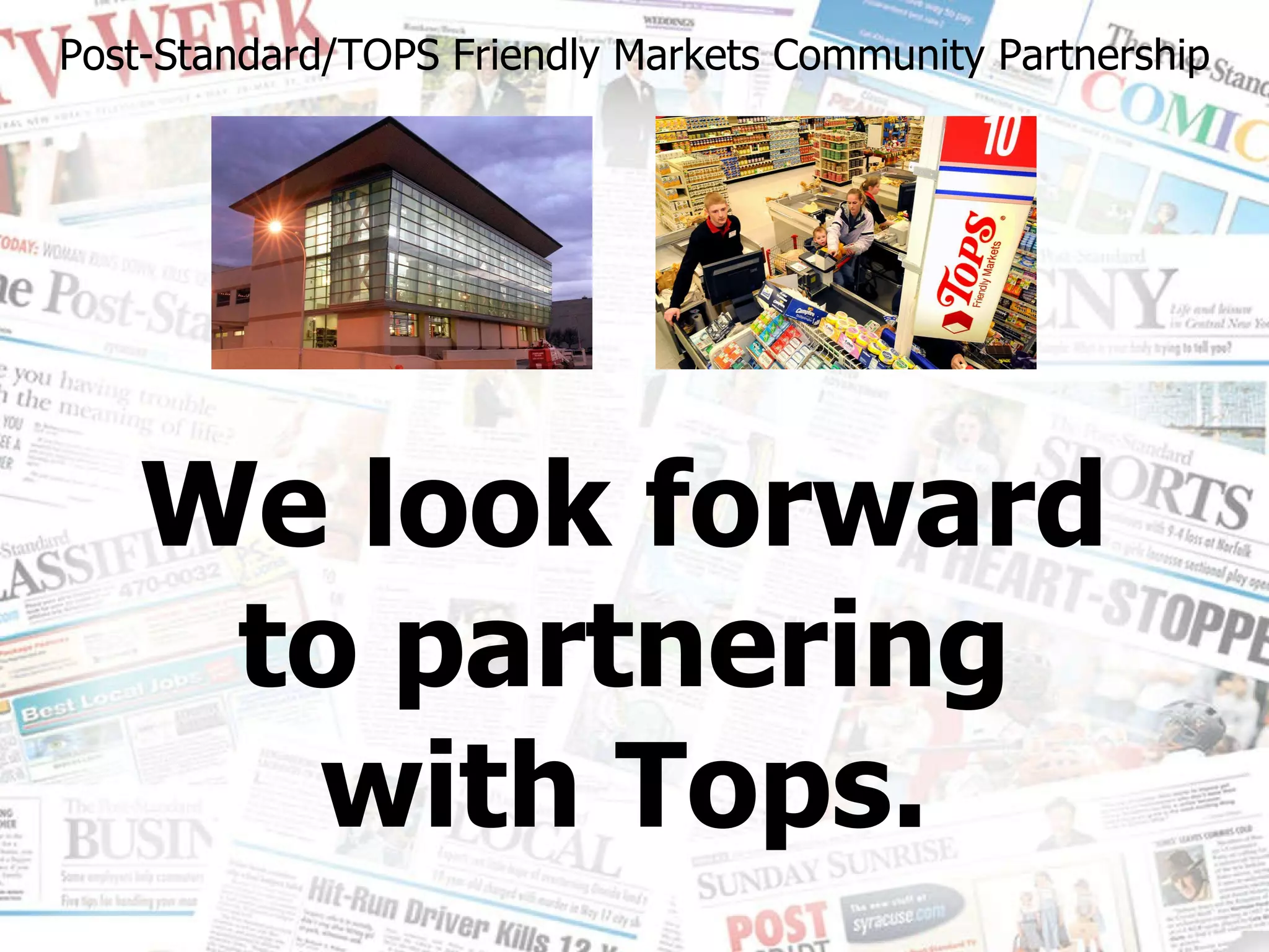 Tops presentation | PPT | Marketing and Advertising | Business