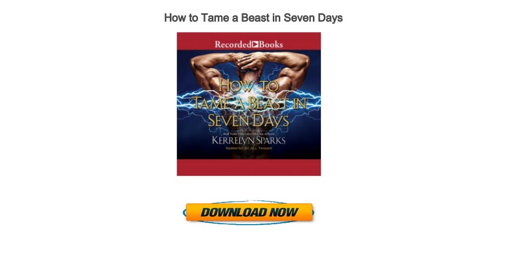 How to Tame a Beast in Seven Days by Kerrelyn Sparks - opmhey