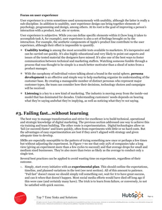 Top 7 time sinks and solutions | PDF