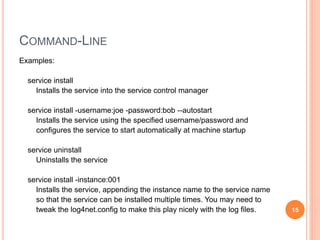 Topshelf - An easy service hosting framework for building Windows services using .NET