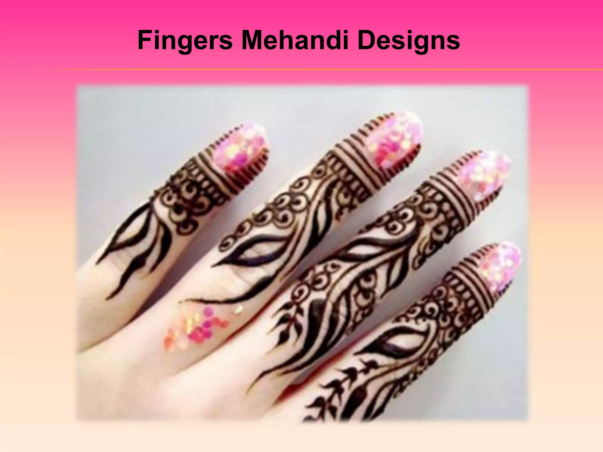 Top Simple Mehndi Designs | PPTX