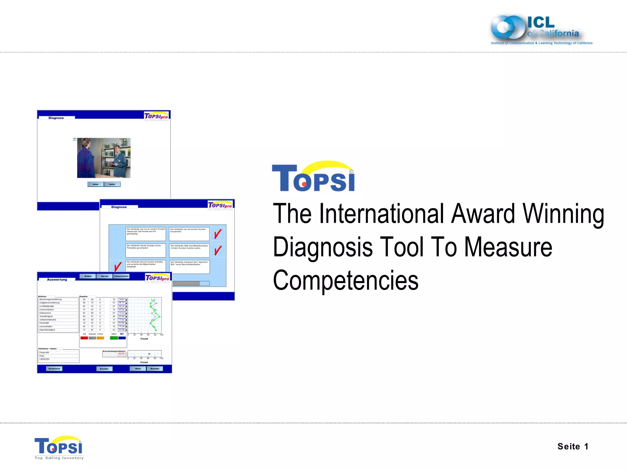 Competency Diagnosis | PPT | Standardized Testing | Educational Assessment