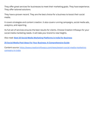 Top Social Media Marketing Company in India - Expert Services by ...