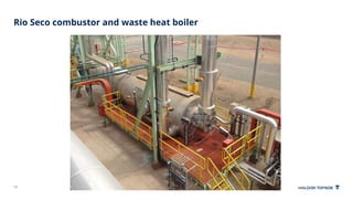 Topsoe wsa technology for small compact sulfuric acid production units ...