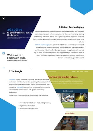 Top Software companies in Pakistan | PDF