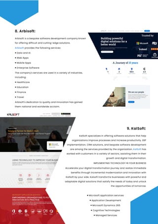 Top Software companies in Pakistan | PDF