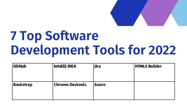 Top Software Development Tools for 2022 | PPT