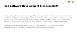 Top Software Development Trends in 2024 | PDF