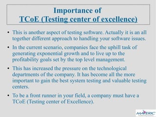 Top Software Testing Services by Maveric Systems | PPT
