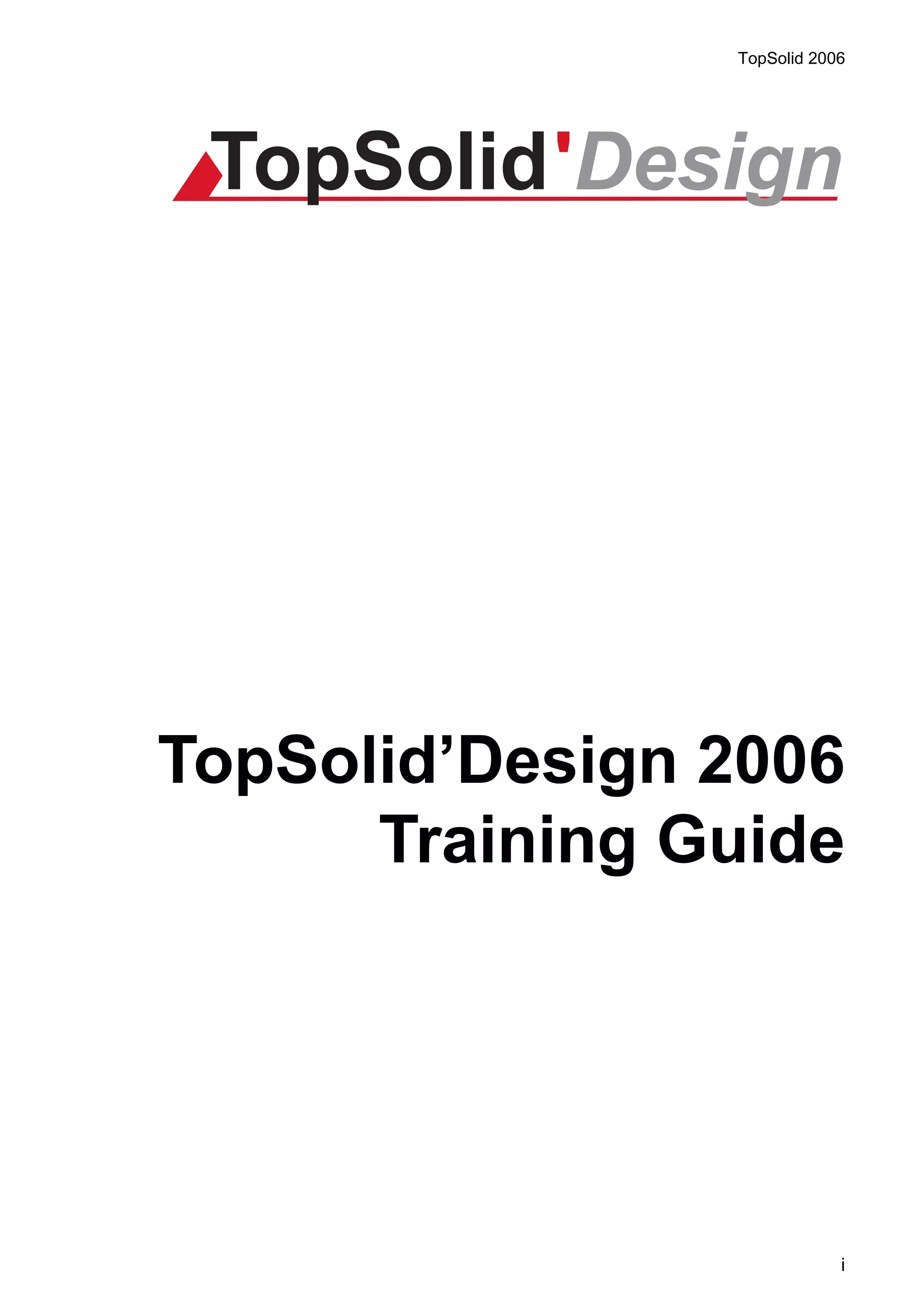 Topsolid design 2006 manual | PDF | Graphics Software | Computer ...