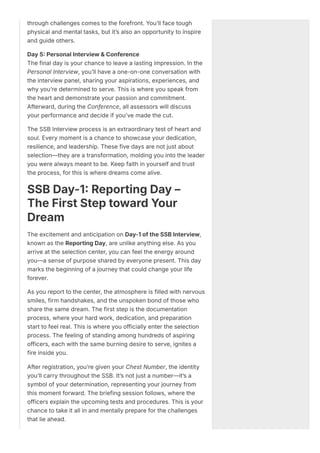 top ssb coaching in lucknow - SSB Interview, Check Day wise SSB Process ...