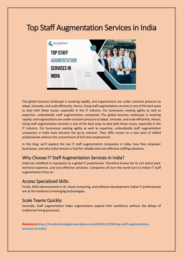 Top Staff Augmentation Services in India.pdf Top Staff Augmentation Services in India.pdf