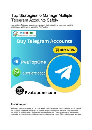 Top Strategies to Manage Multiple Telegram Accounts Safely.docx