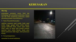 Penilaian Kondisi Jalan Tentara Pelajar dengan Metode PCI | PPTX
