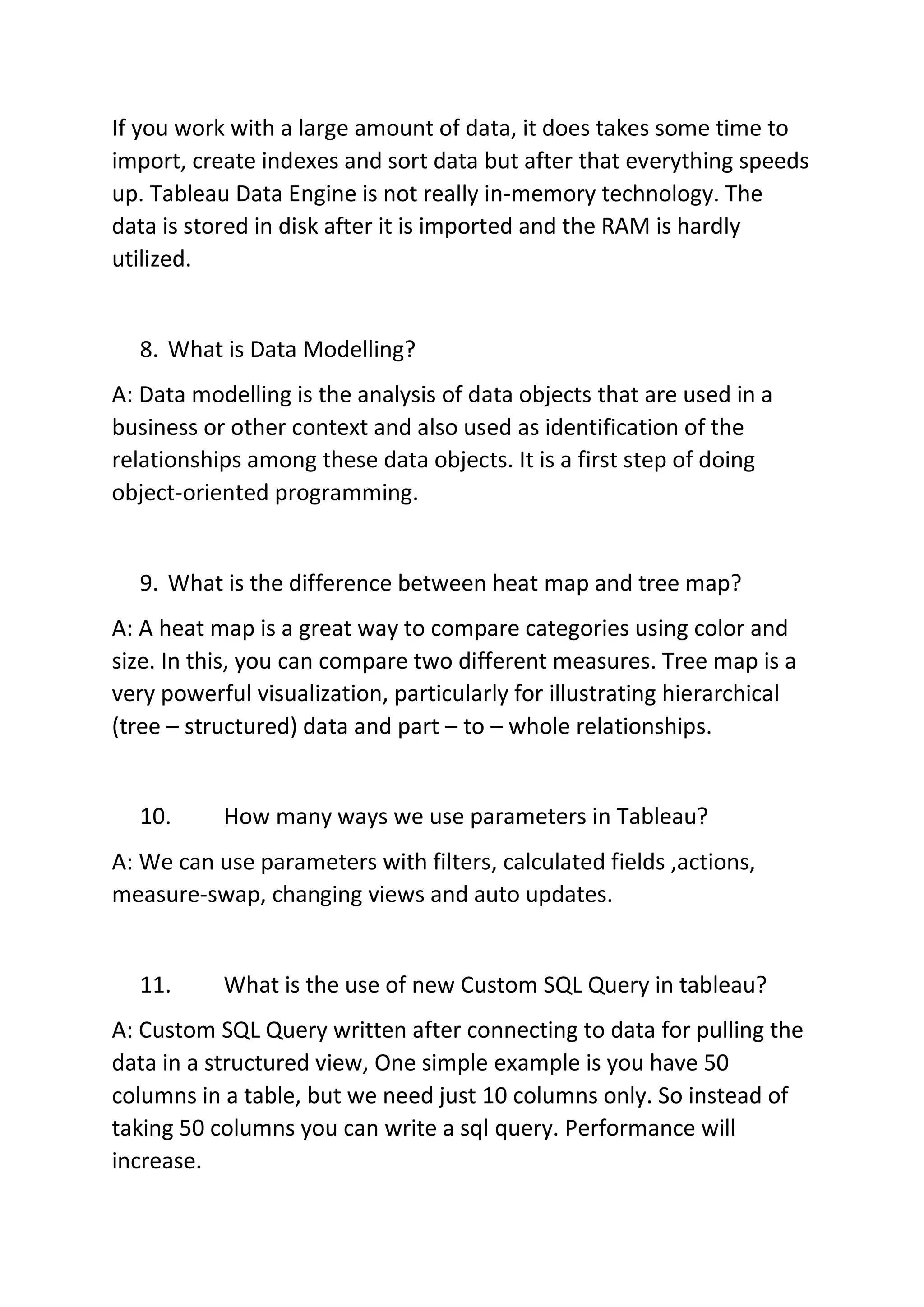 Top tableau questions and answers in 2019 | PDF