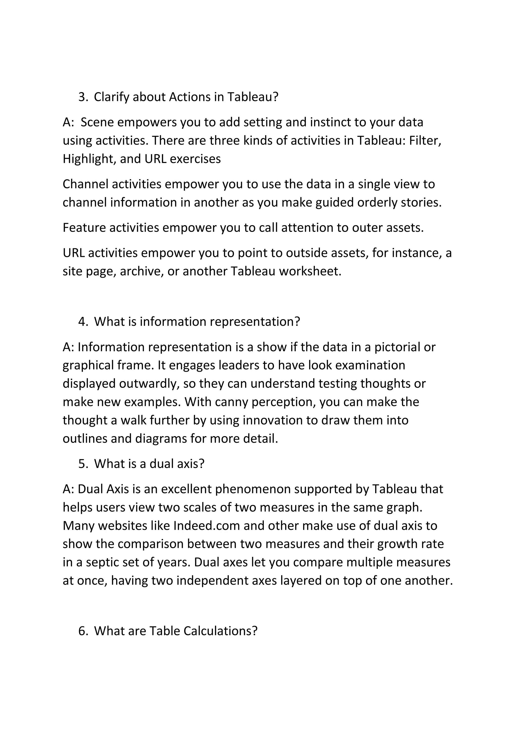 Top tableau questions and answers in 2019 | PDF