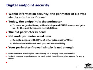 Top Tactics For Endpoint Security | PPT