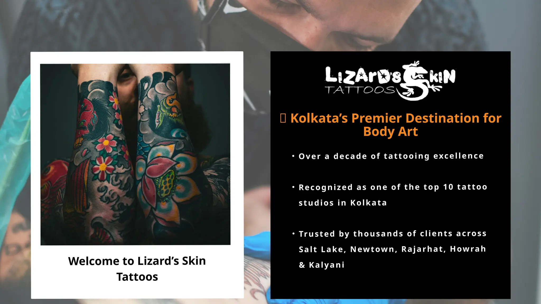 Lizard’s Skin Tattoos: Kolkata’s Ink Revolution – Where Art Meets Skin ...