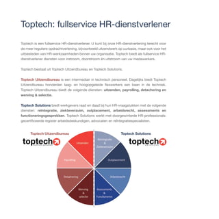 Toptech Brochure | PDF