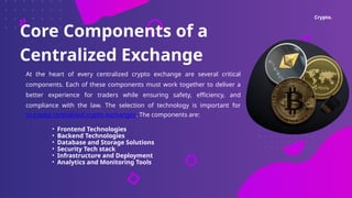 Top Tech Stacks for Centralized Crypto Exchange Development in 2025.pptx
