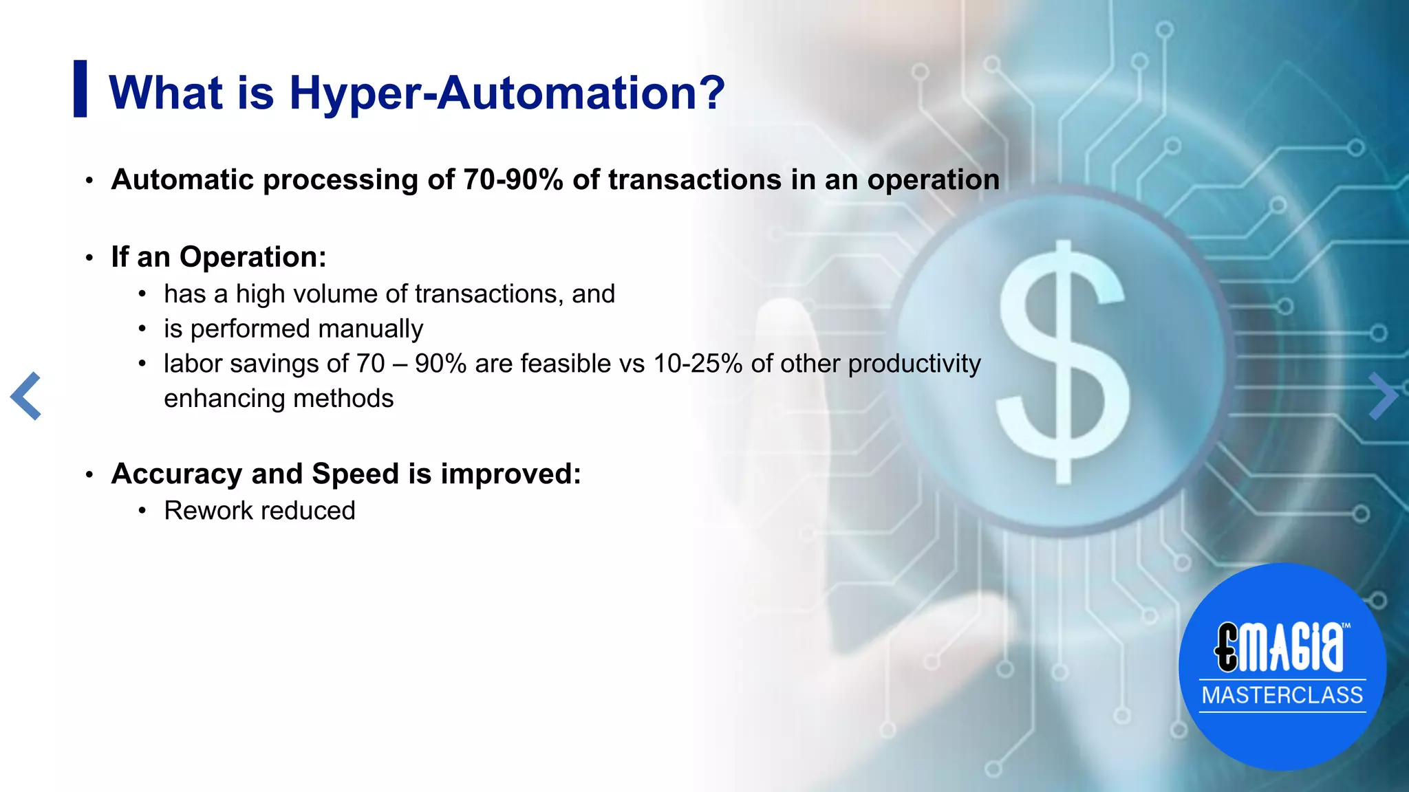 Top tech trend in 2021: hyper-automation of ar operations | PPT
