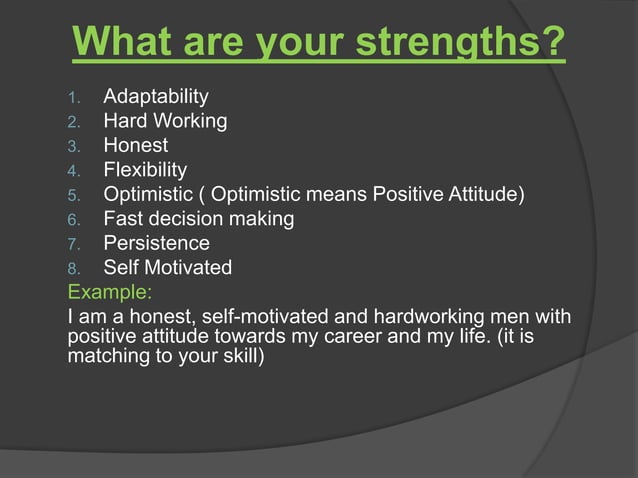 Top Ten Interview Questions & Their Answers | PPTX