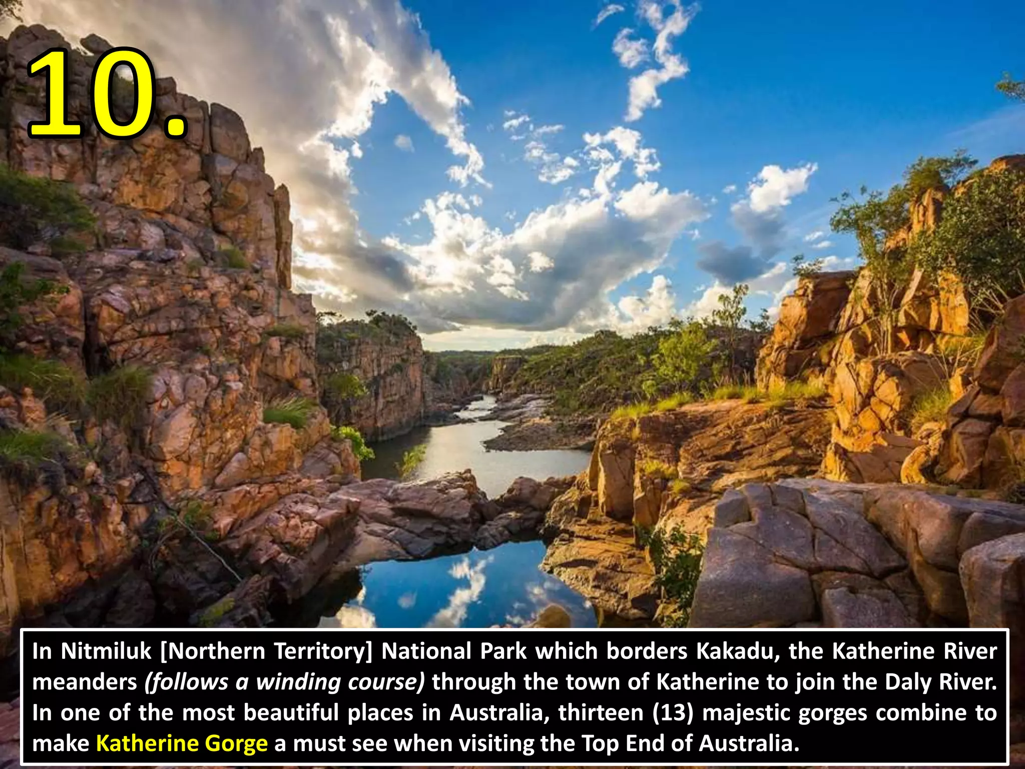 PowerPoint: Top 10 Australian Landforms | PPSX