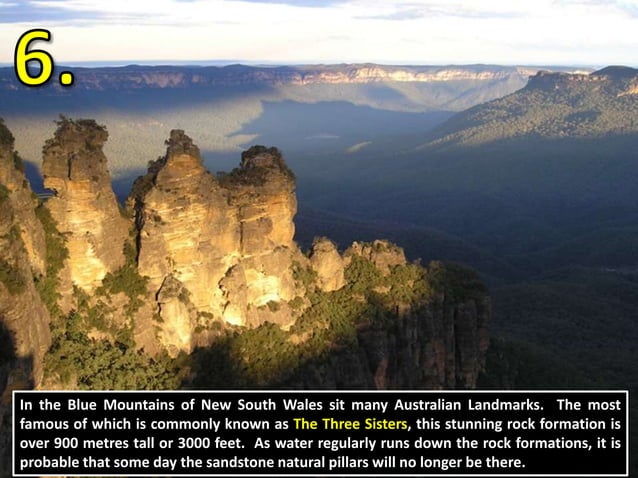 PowerPoint: Top 10 Australian Landforms | PPSX | Australia and Oceania ...