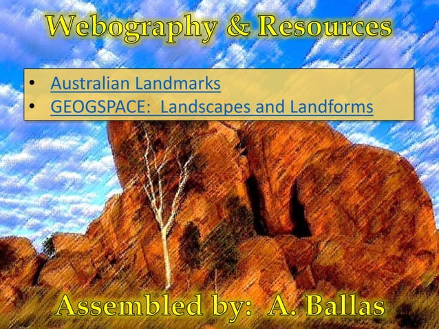 PowerPoint: Top 10 Australian Landforms | PPSX | Australia and Oceania ...