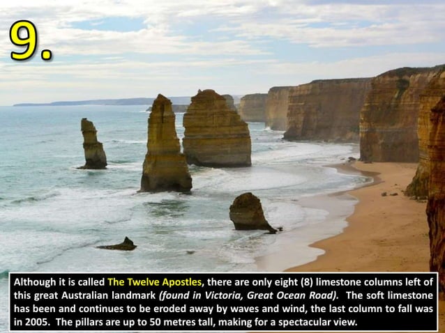PowerPoint: Top 10 Australian Landforms | PPSX | Australia and Oceania ...