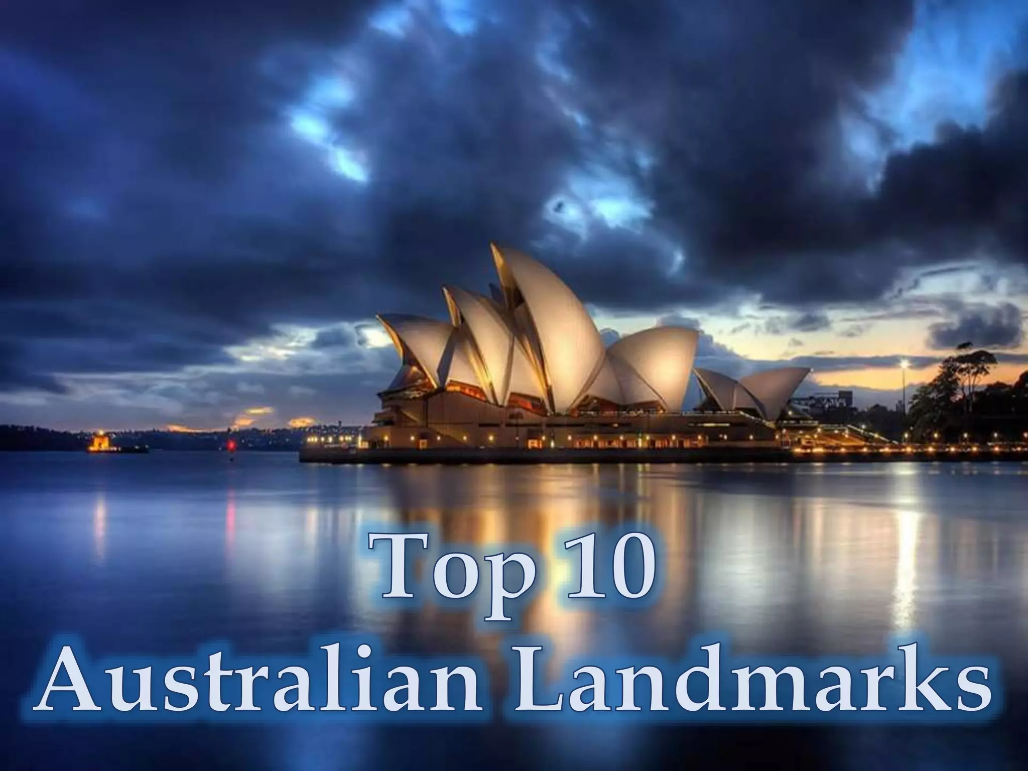 PowerPoint: Top 10 Australian Landmarks | PPTX
