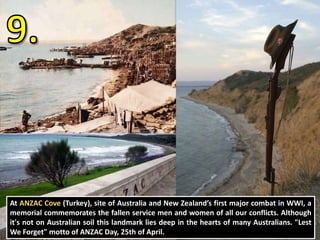 PowerPoint: Top 10 Australian Man-Made Landmarks | PPSX