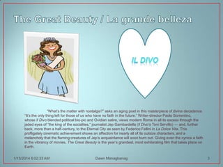 Top ten best movies of 2013 | PPTX