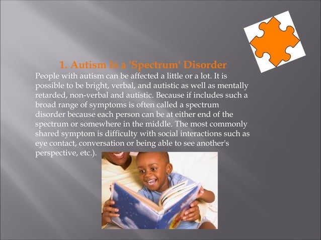 Autism Compiled for Wiki | PPT