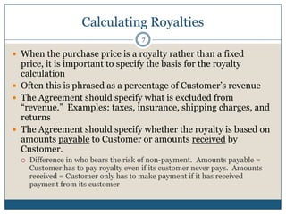 Sales Agreements for Startups | PPT
